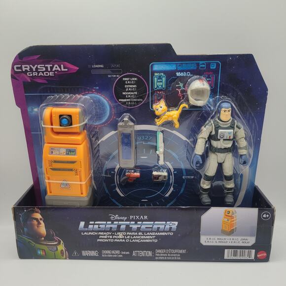 Disney | Toys | Disney Pixar Lightyear Crystal Grade Launch Ready Buzz ...